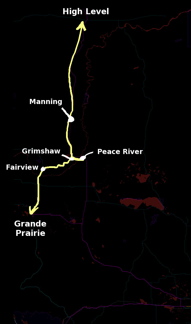 Edmonton – Grande Prairie – Edmonton | Northern Express Bus Line